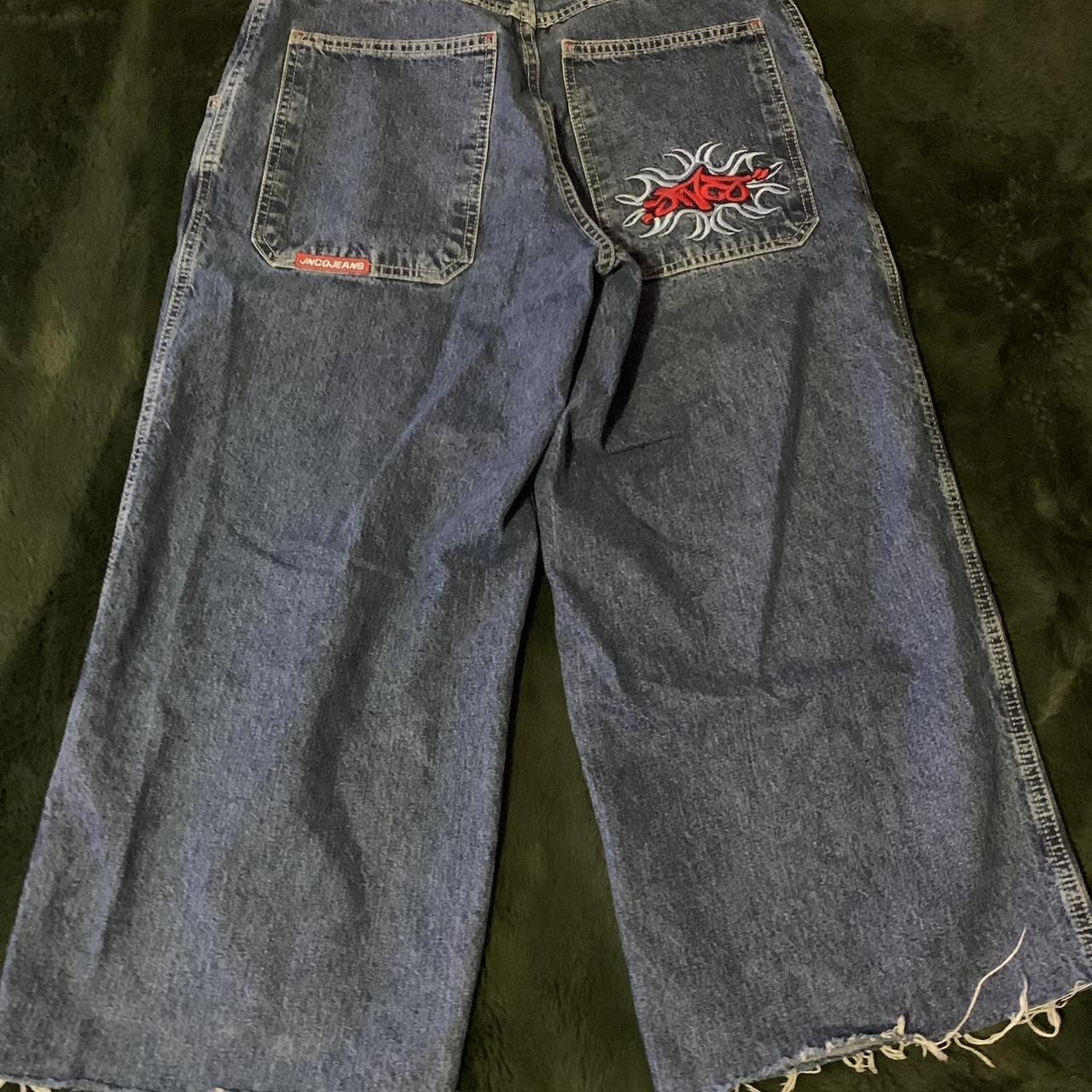 jnco jeans 32x28 nfs i will send you nothing send... - Depop