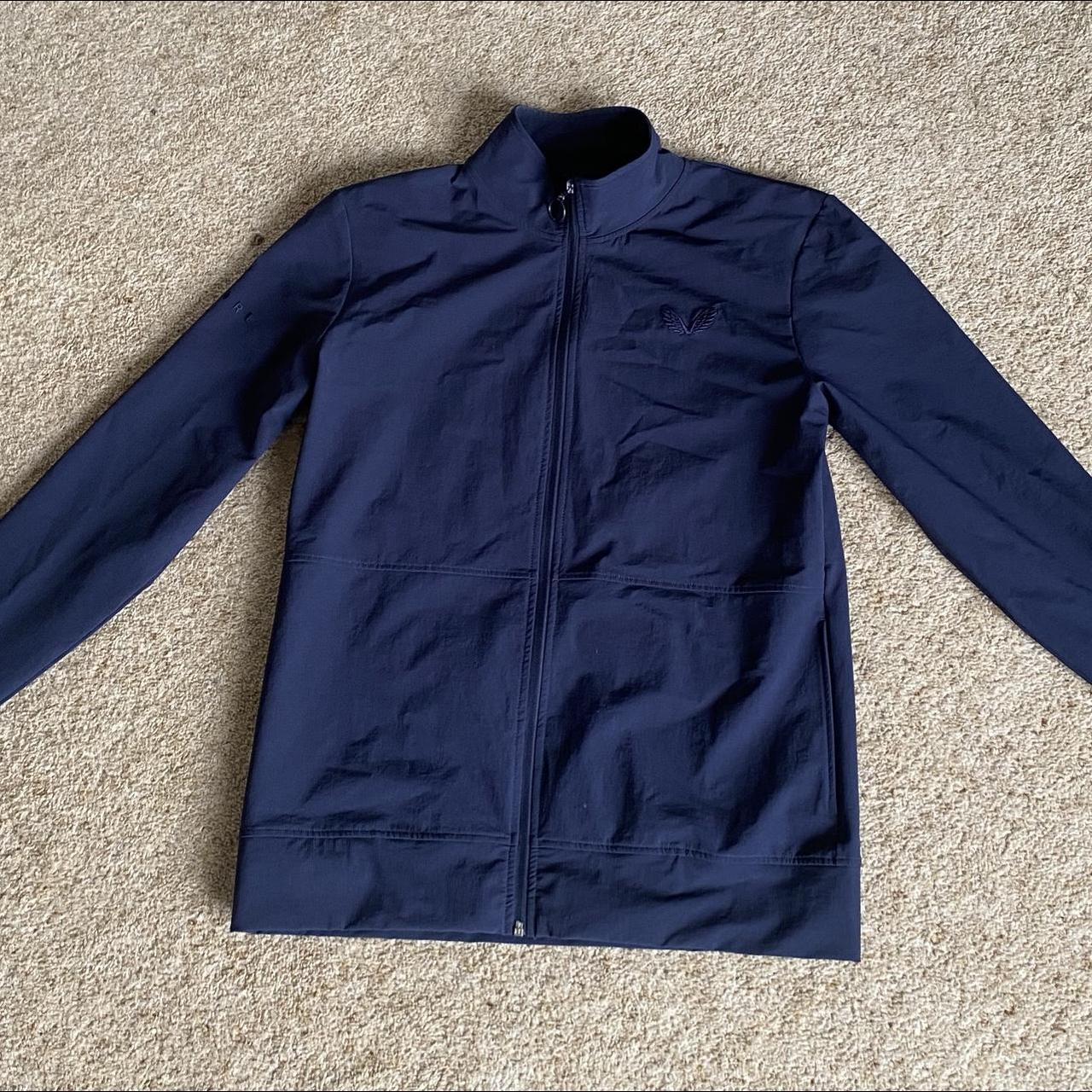 Men’s navy Castore sports jacket - size medium - Depop