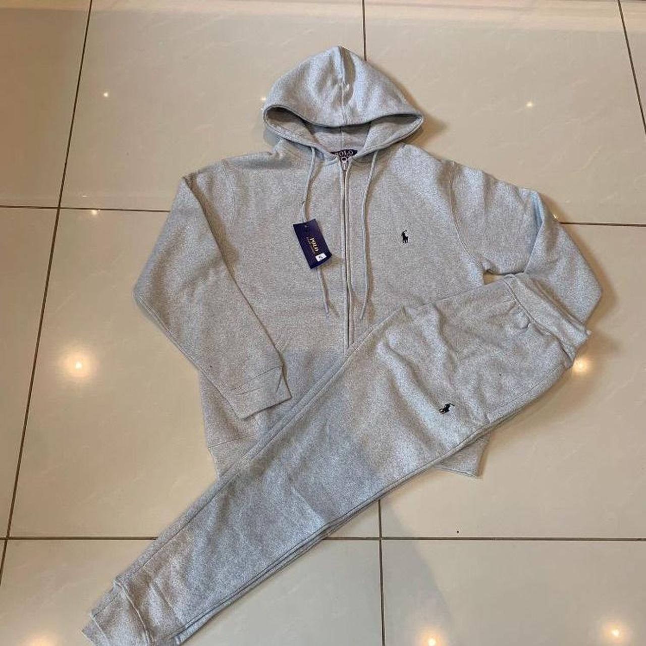 Grey Polo Ralph Lauren tracksuit #tracksuit | Depop