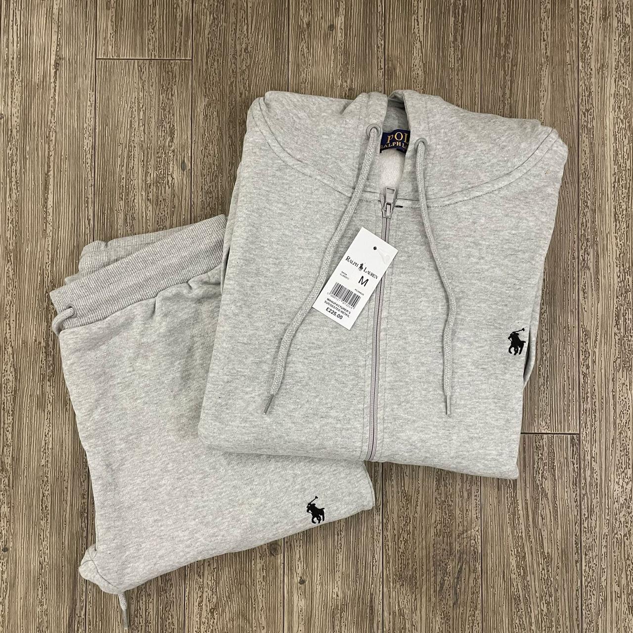 Grey Polo Ralph Lauren tracksuit #tracksuit | Depop