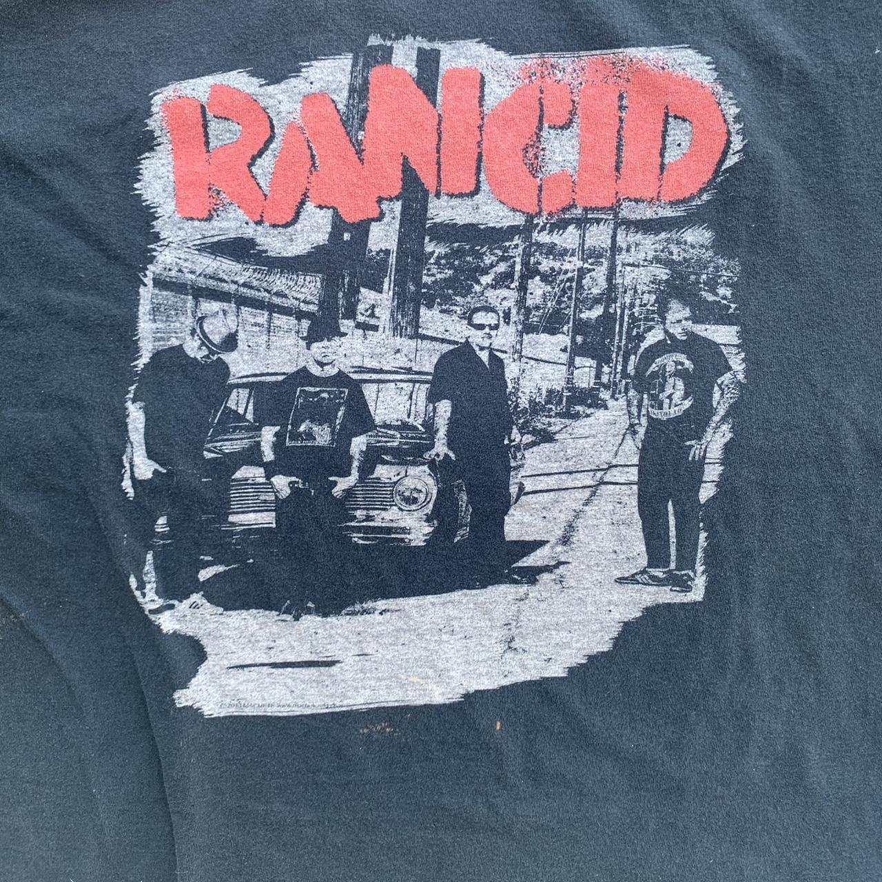2013 tour punk rock rancid band shirt Tagged xl... | Depop