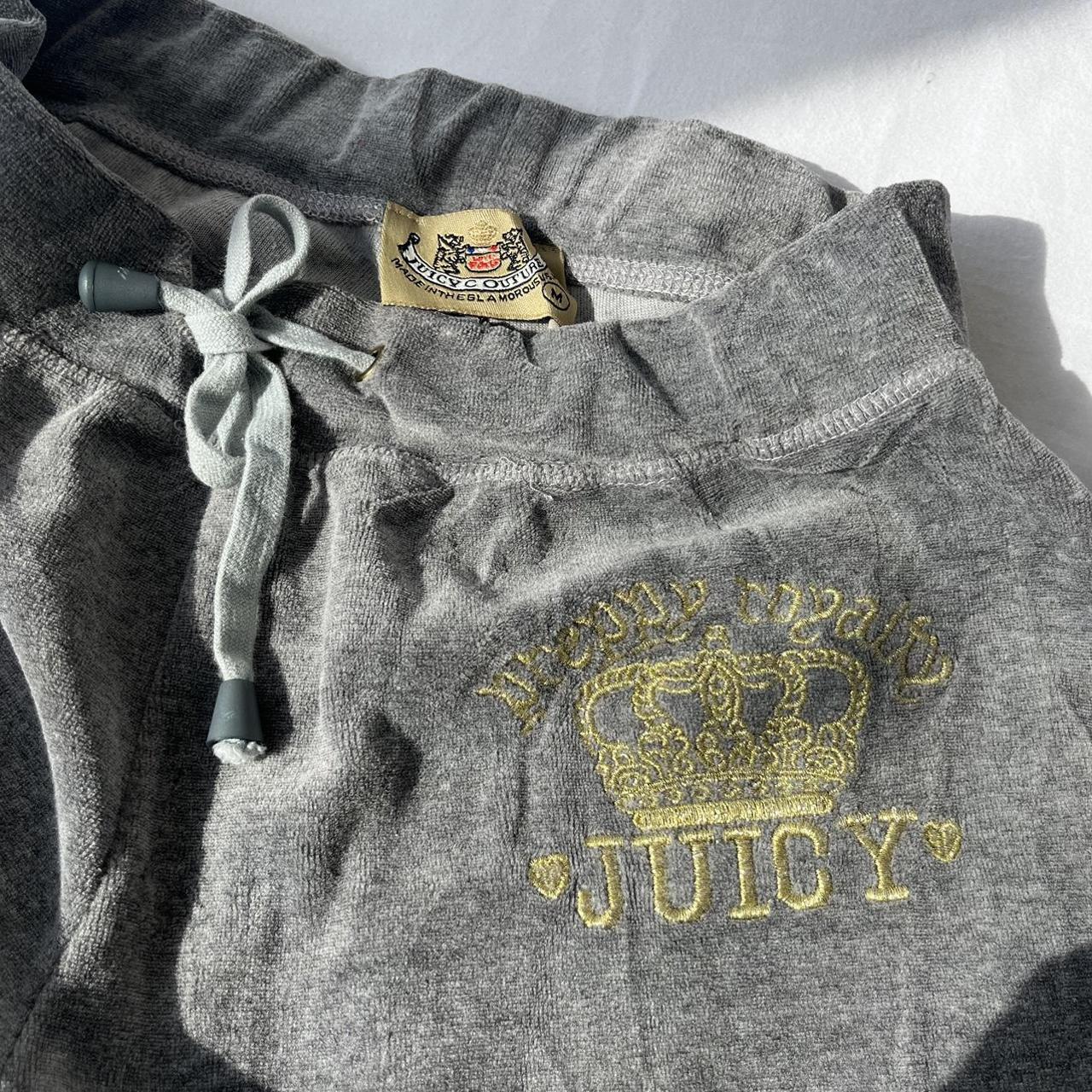 Iconic Y2K Juicy Couture Embroidered Velour... - Depop