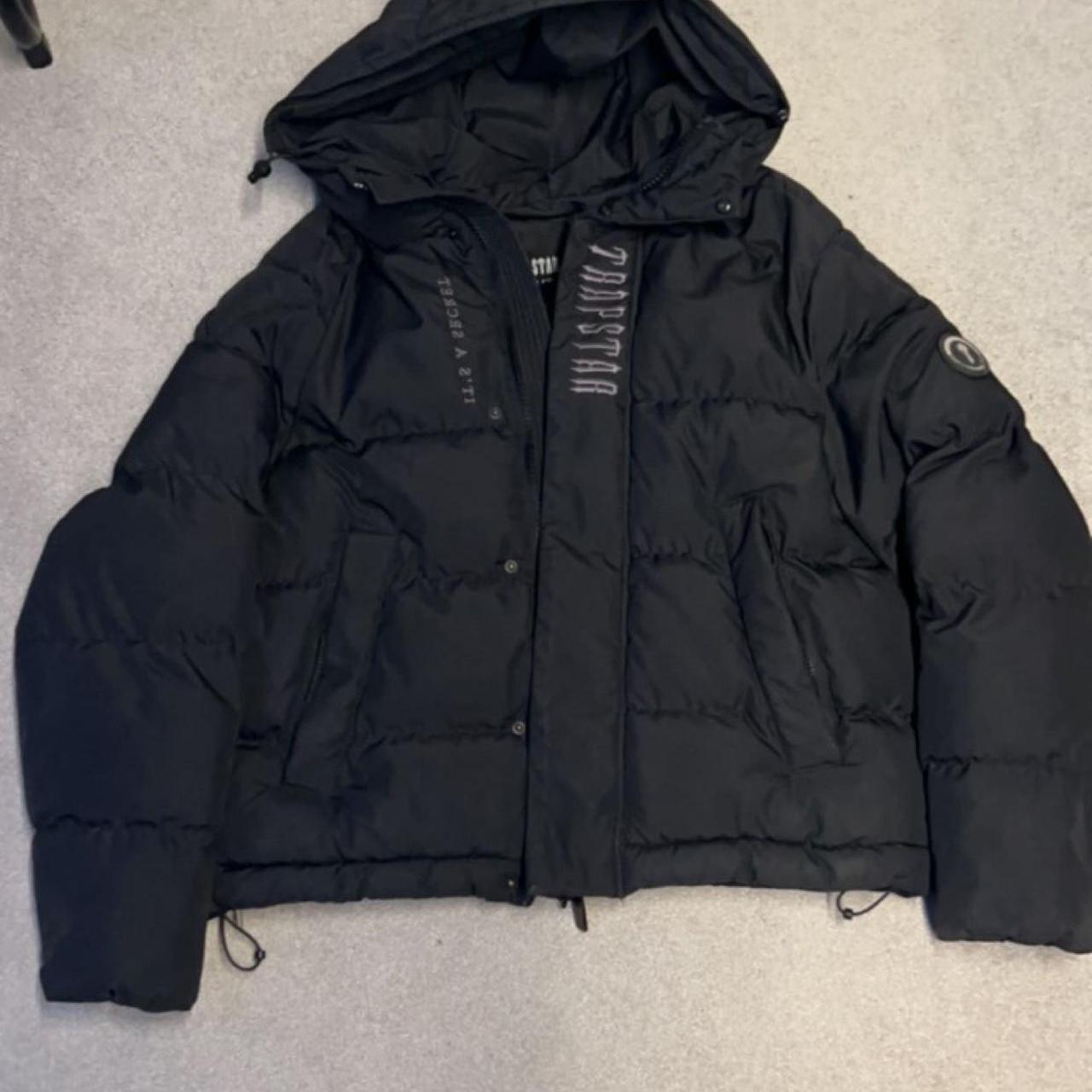Trapstar decoded jacket size M, message with any... - Depop