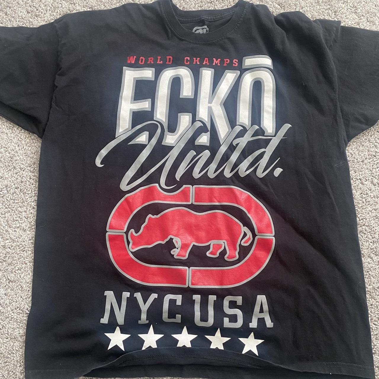 Sick baggy ecko tee, basically brand new... - Depop