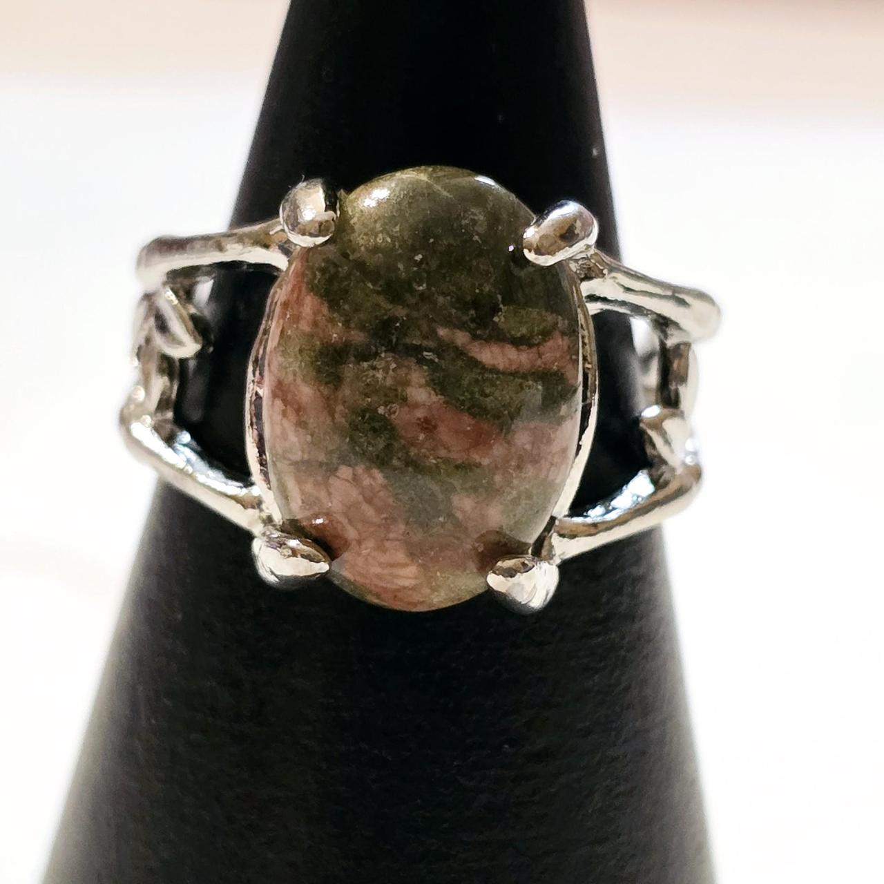 Silver plated fashion Ring! Cottagecore hippie boho... | Depop