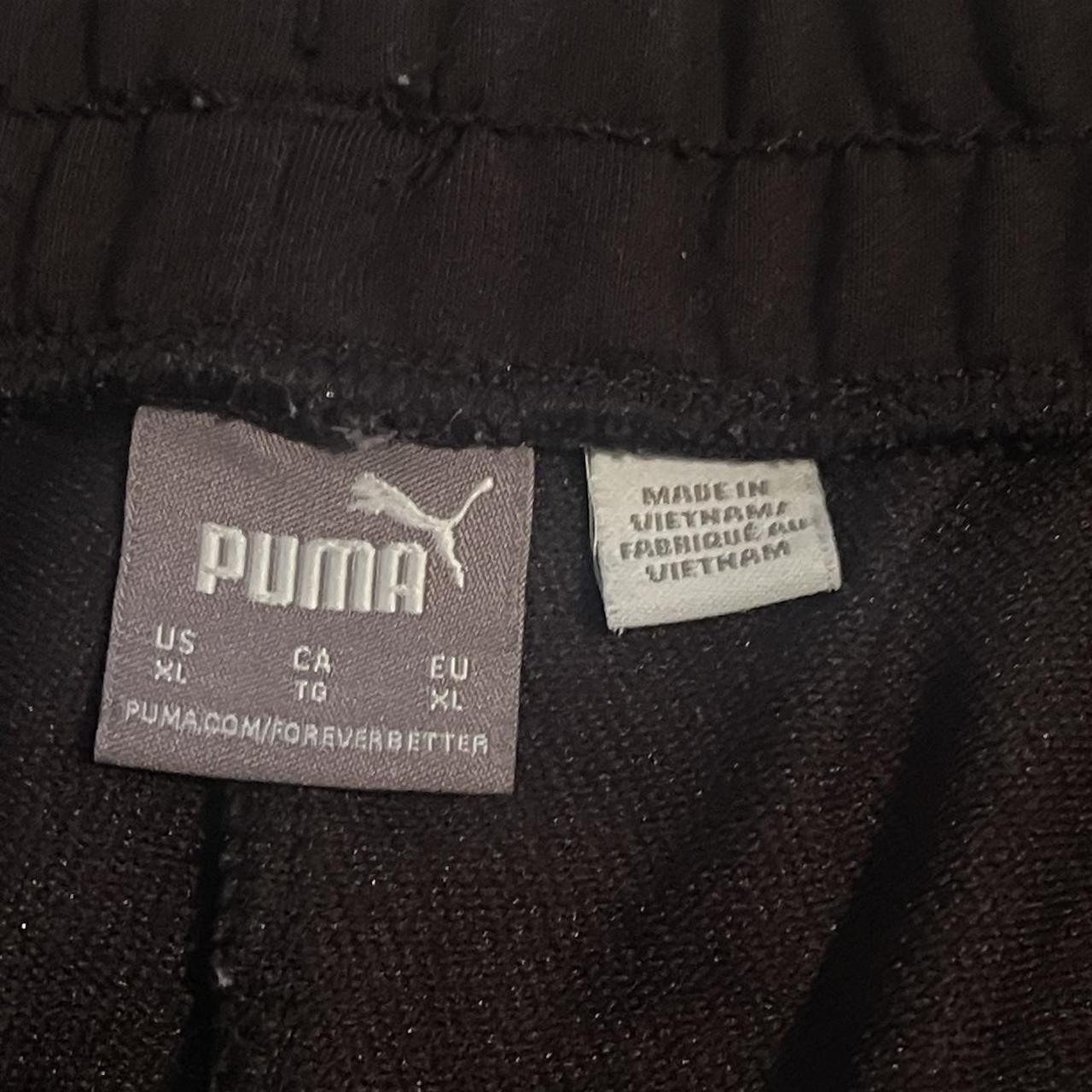 Puma Joggers Women XL Black Sweatpants Athletic... - Depop