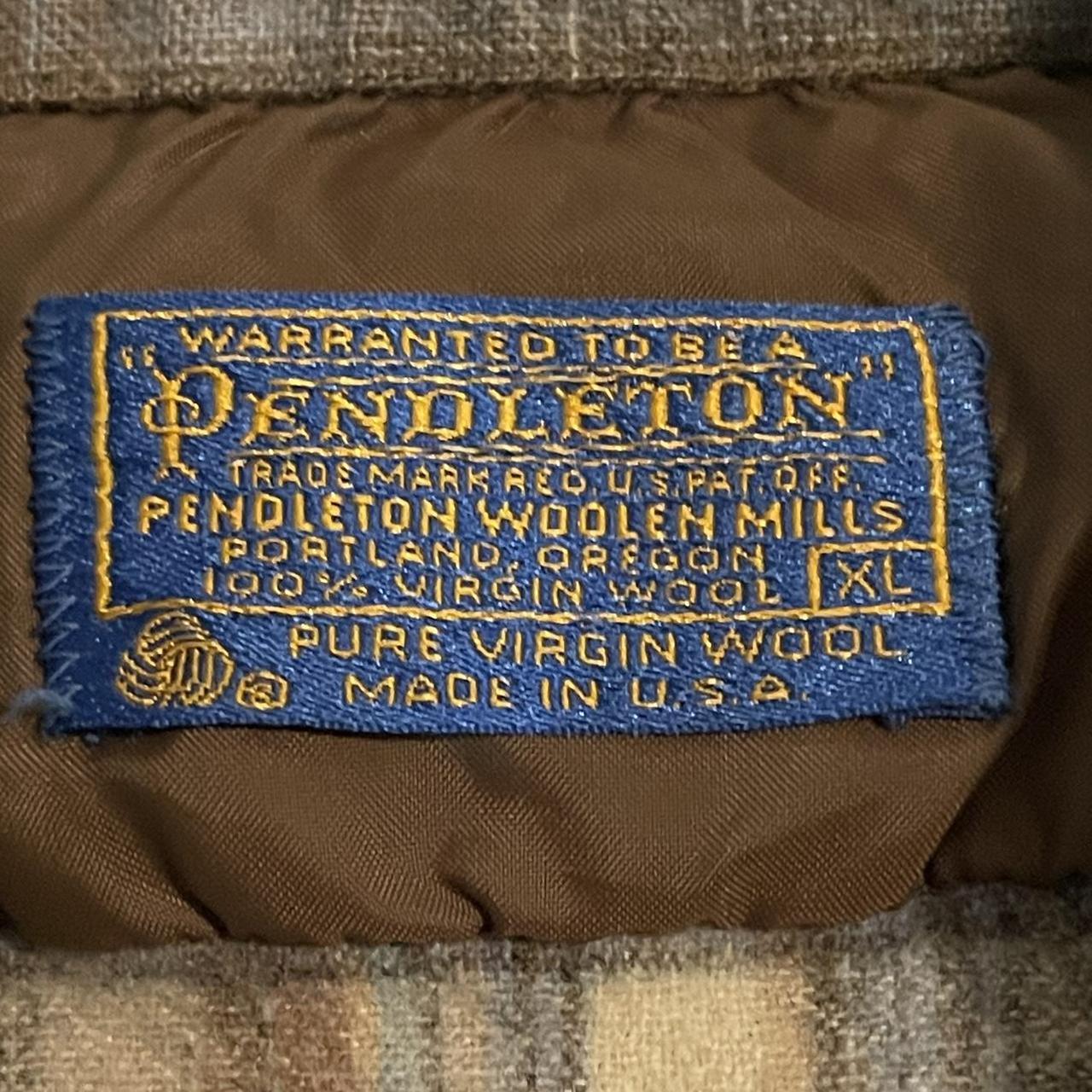 Vintage Pendleton Shirt Women XL Multicolor Virgin... - Depop