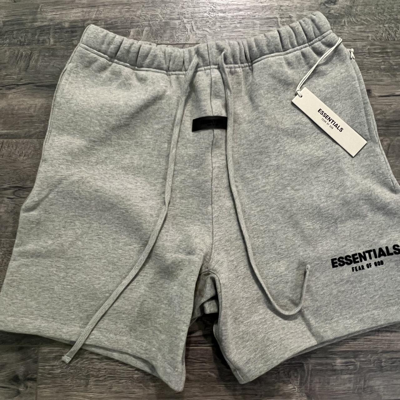 Xtra Small Dark Oat Essentials Fear of God Cotton... | Depop