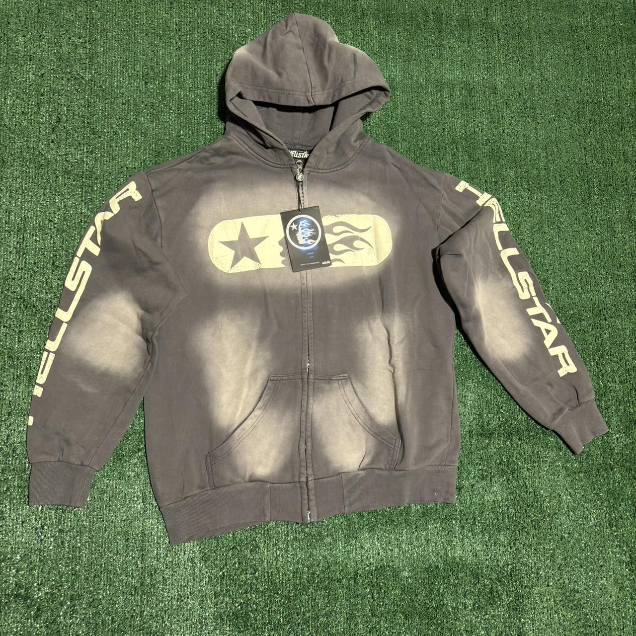 Hellstar Sports Zip-Up 🩶 - Depop