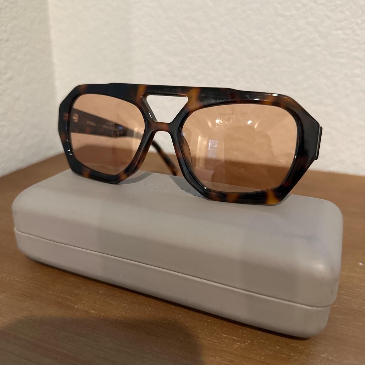 Vehla sunglasses RIVER - CHOC TORT/CINNAMON - Depop