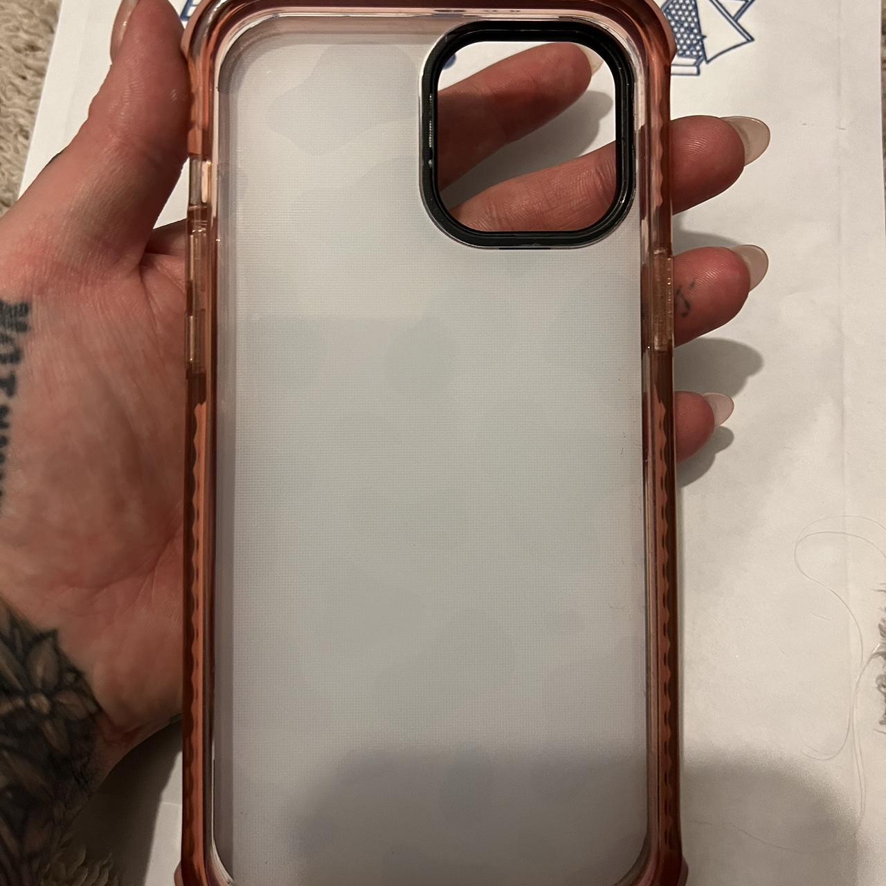 iPhone 12 Pro Max casetify pink cow case. - Depop