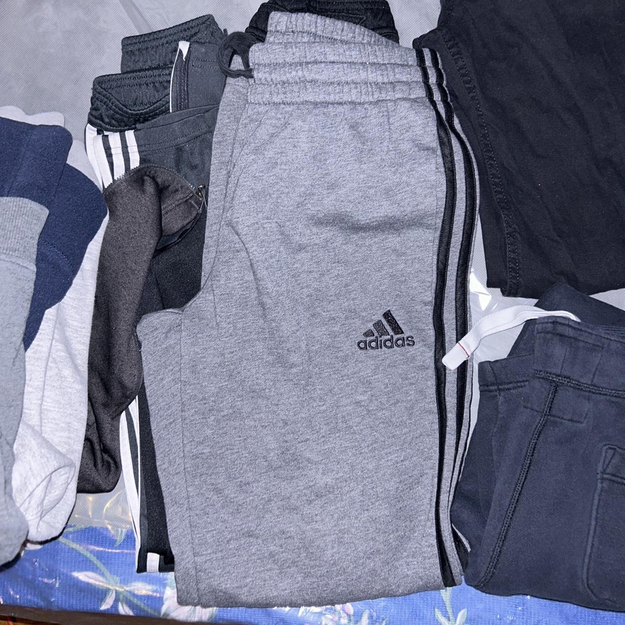 Adidas Jogging pants bundle 2 pair of pants... - Depop
