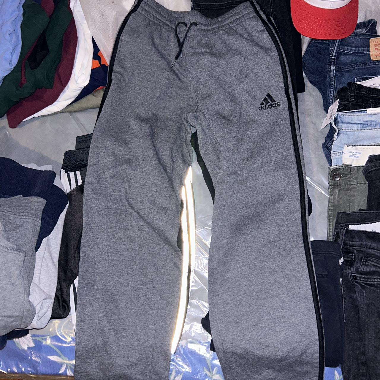 Adidas Jogging pants bundle 2 pair of pants... - Depop