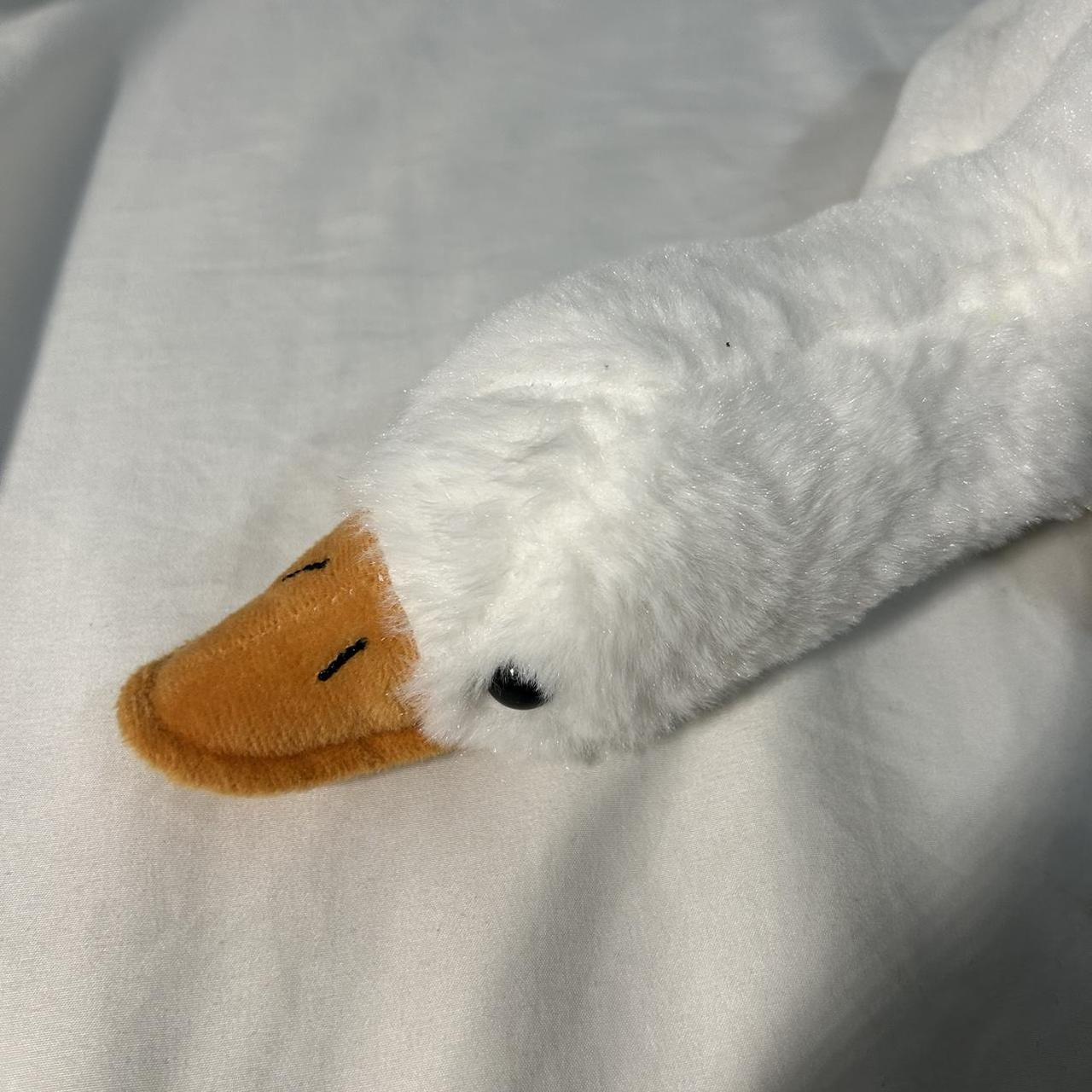 white duck plushie #duck #plushie - Depop