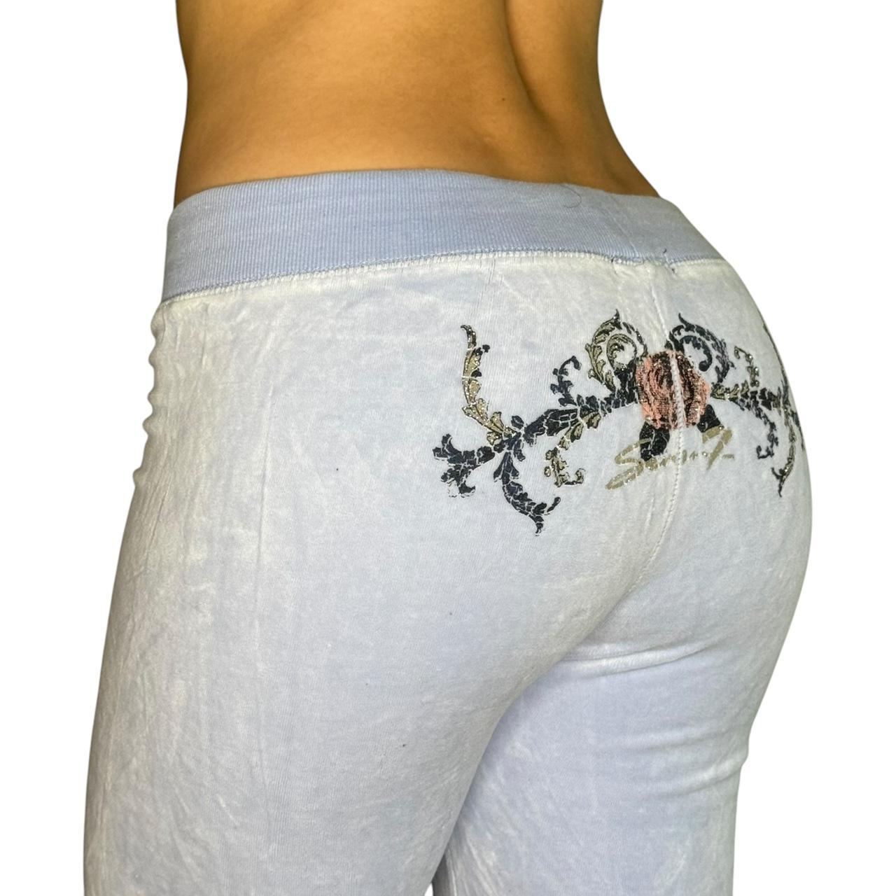 Y2K LOW RISE SWEATPANTS vintage 2000s Seven7 low... | Depop