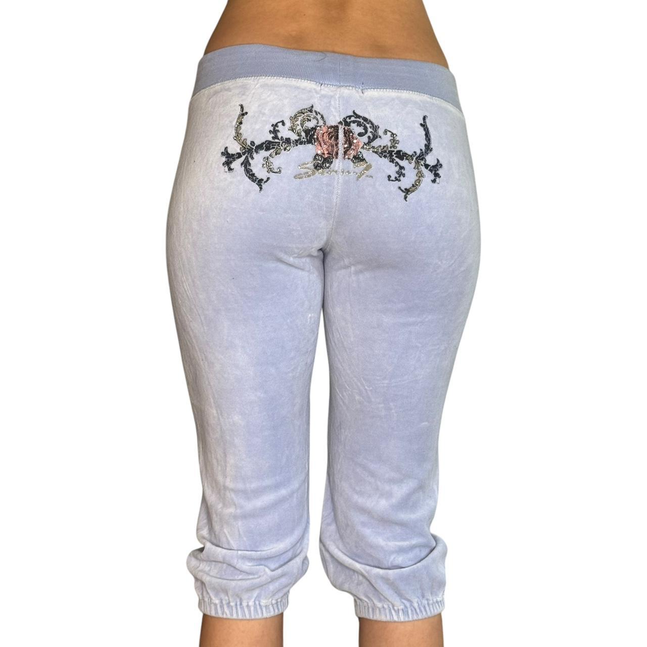 Y2K LOW RISE SWEATPANTS vintage 2000s Seven7 low... | Depop