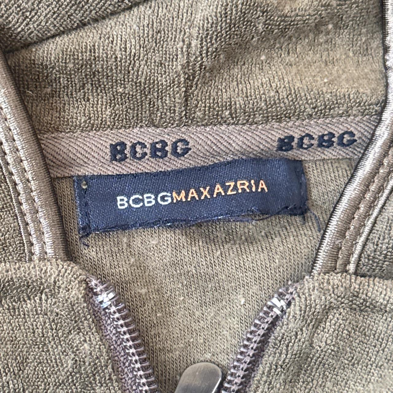 Y2K BCBG JACKET vintage 2000s BCBG green khaki... | Depop