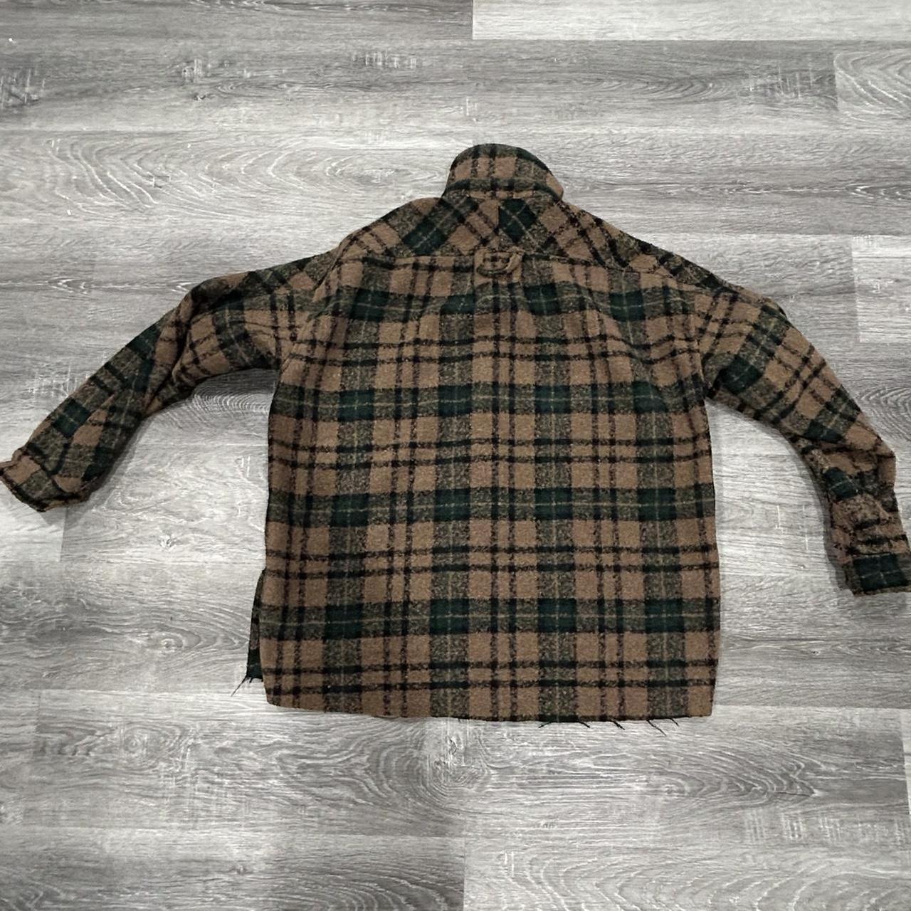 MNML Heavyweight flannel. Only worn a few times,... - Depop