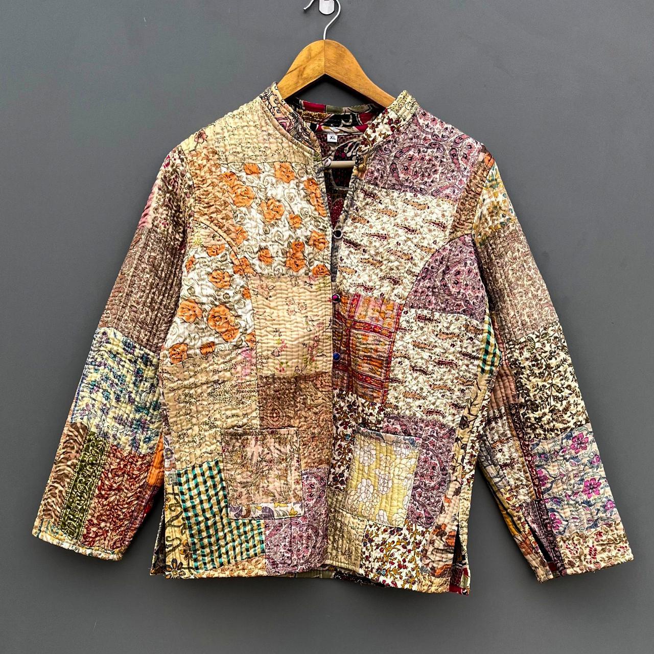 Womens Wear Handmade Quilted Jackets, Winter Wear... - Depop