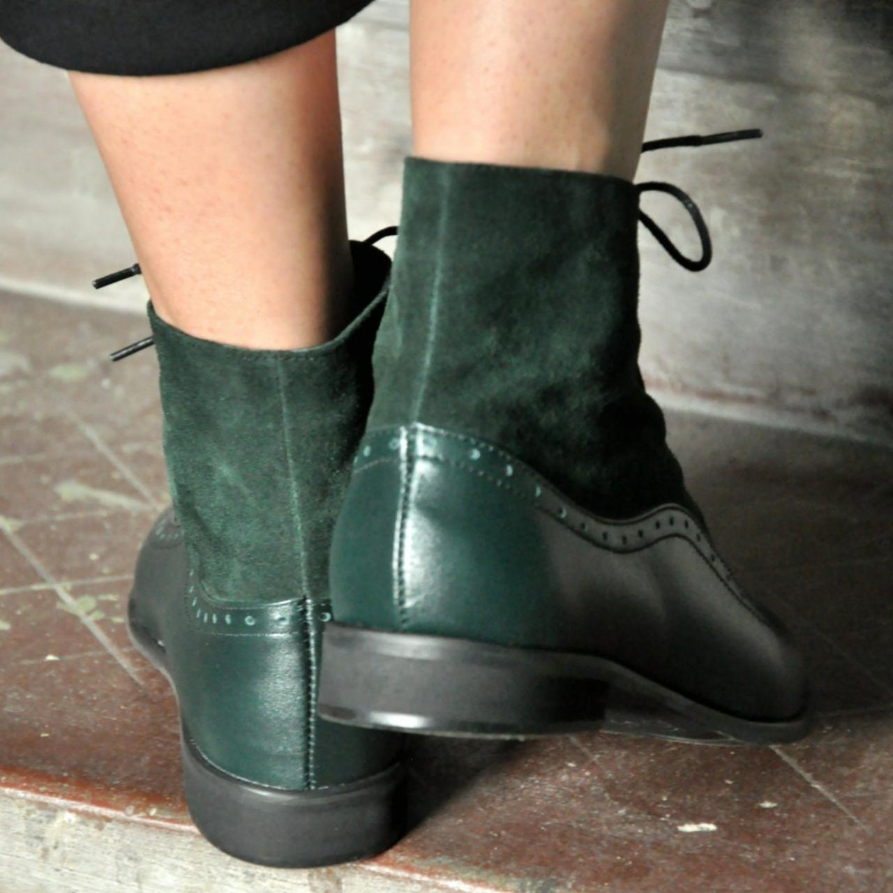 Armada - Womens Fall Boots, Lace-up Leather Boots,... - Depop