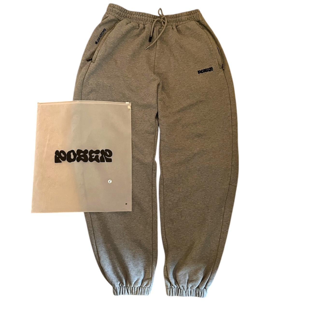 •Poser london grey joggers • size large •great... | Depop