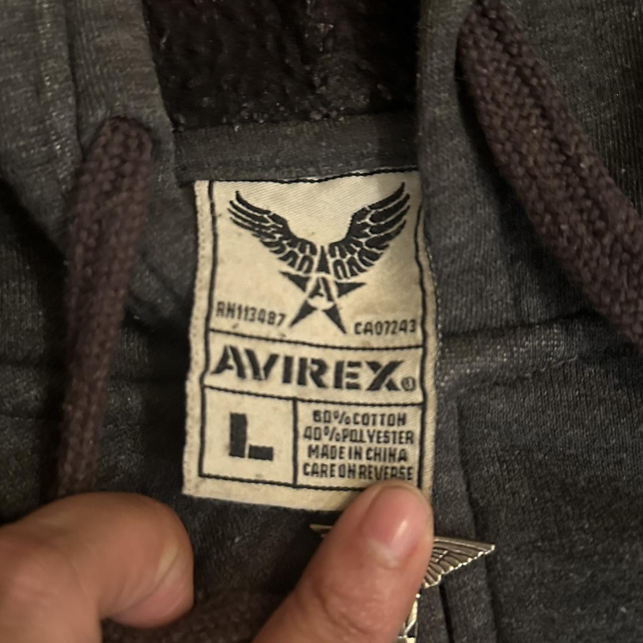 AviRex zip up - Depop