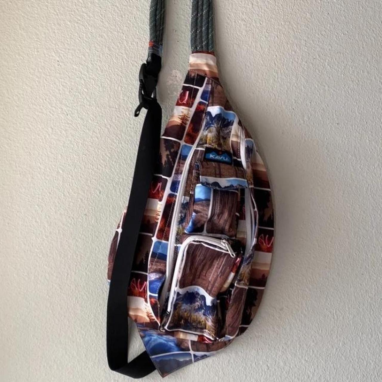 Kavu Rope cross body sling bag Like new... - Depop
