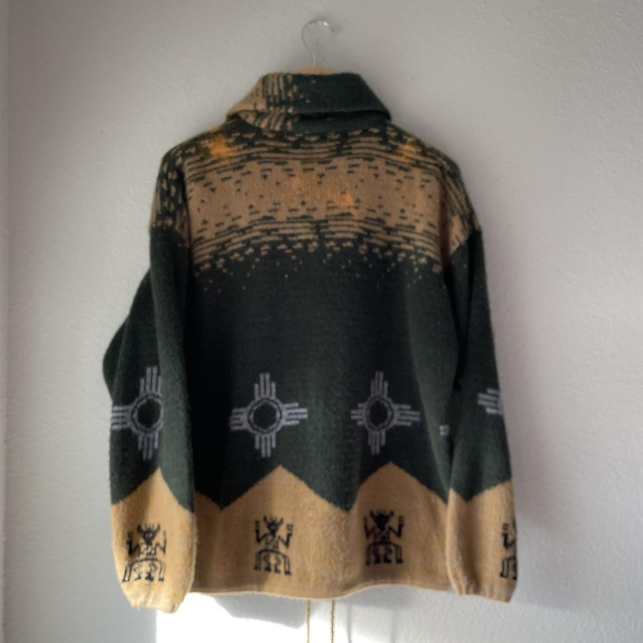 Vintage 90s Sumac Design Ecuador Native Pattern... | Depop