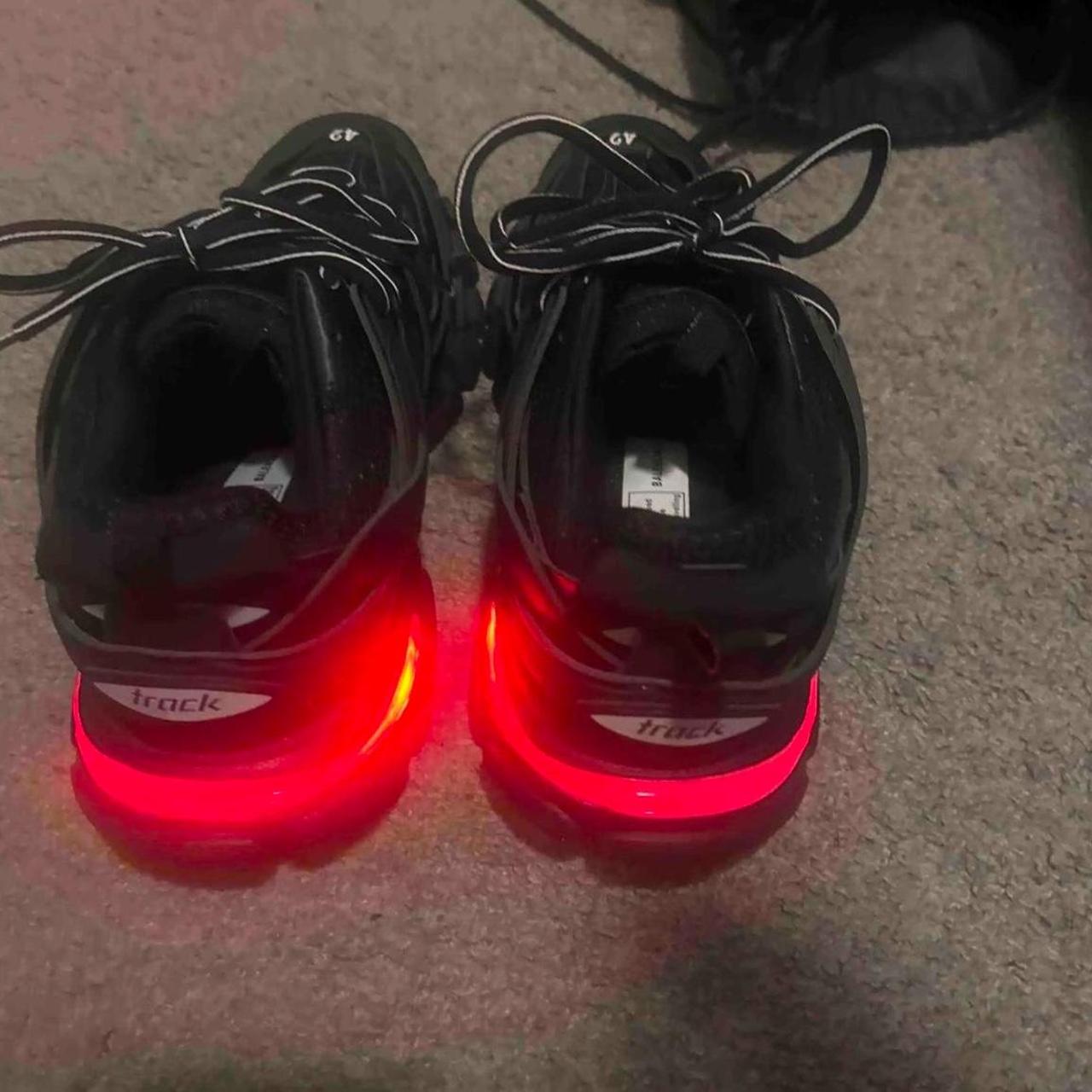 Balenciaga LED track runners size 12 Worn 2 times - Depop