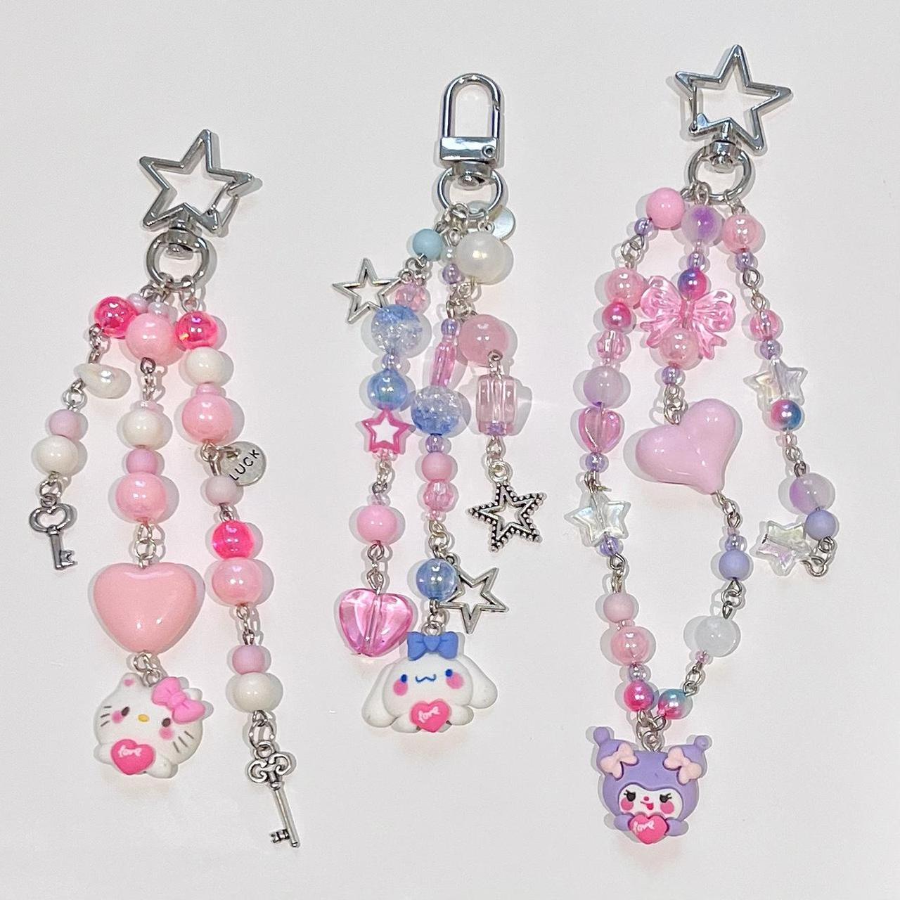 Handmade matching keyrings ·˚ ༘ 🎀 Cinnamoroll... - Depop