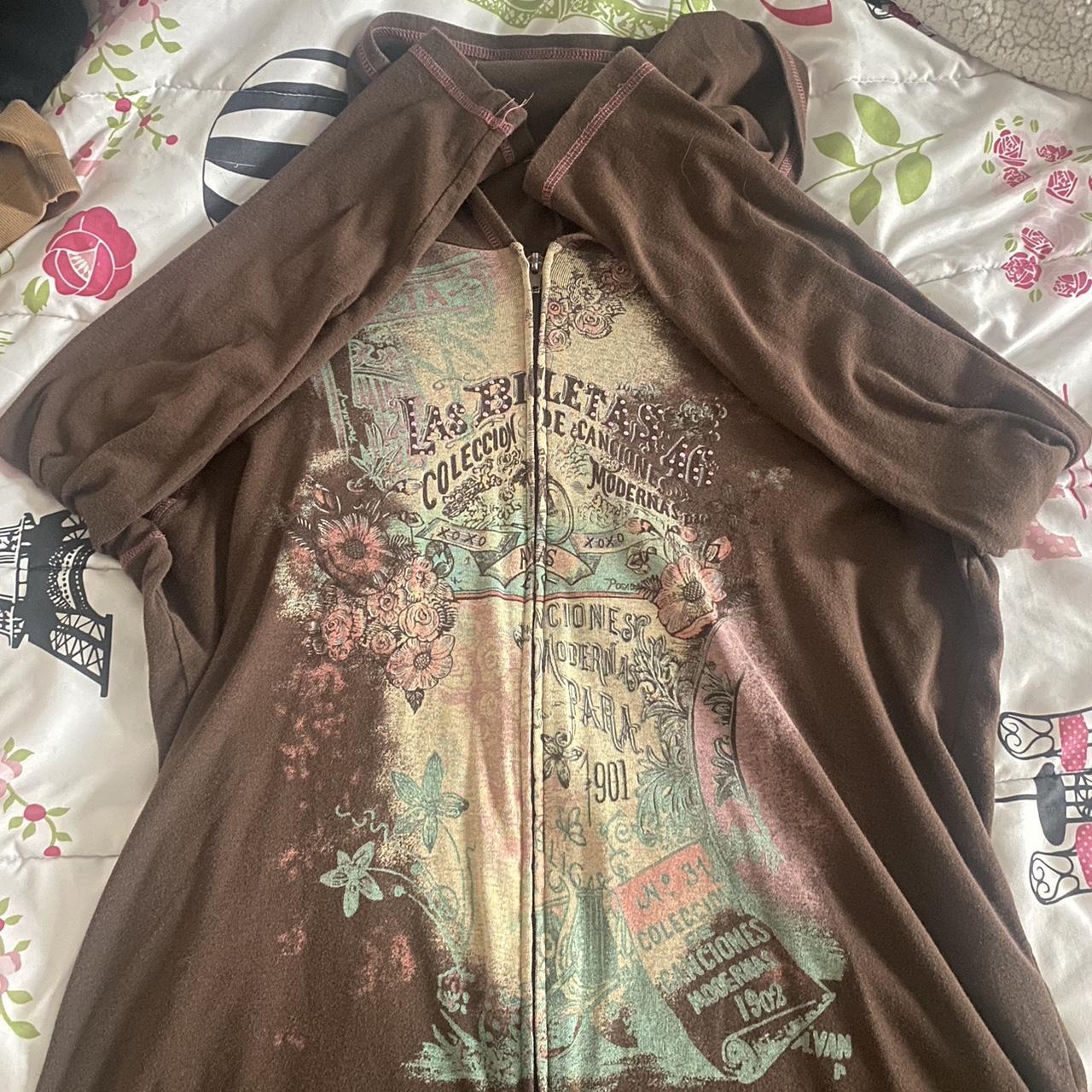 Such a cute y2k grunge rhinestone jacket The pink... - Depop