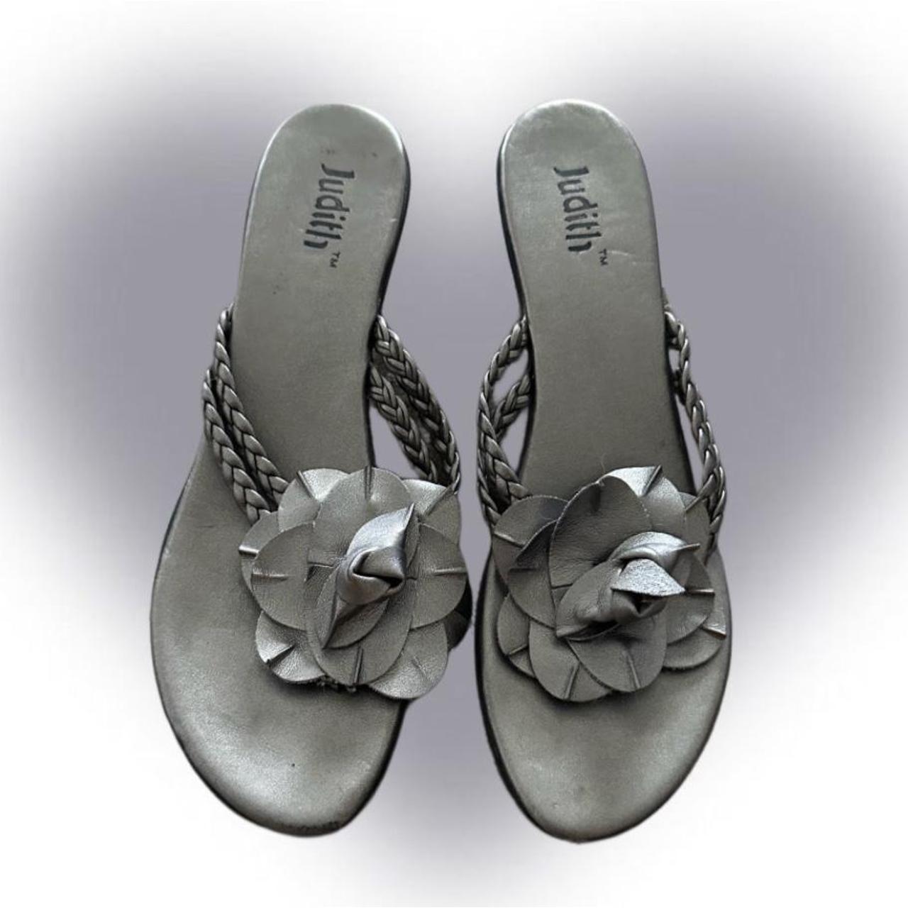 Early 2000’s y2k Judith heeled sandals -Size... - Depop