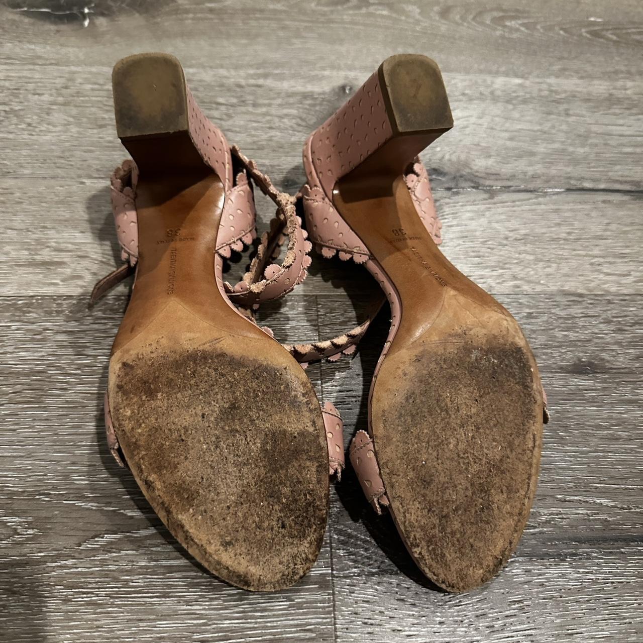 TABITHA SIMMONS - Leather Lasercut Accents Sandals -... - Depop