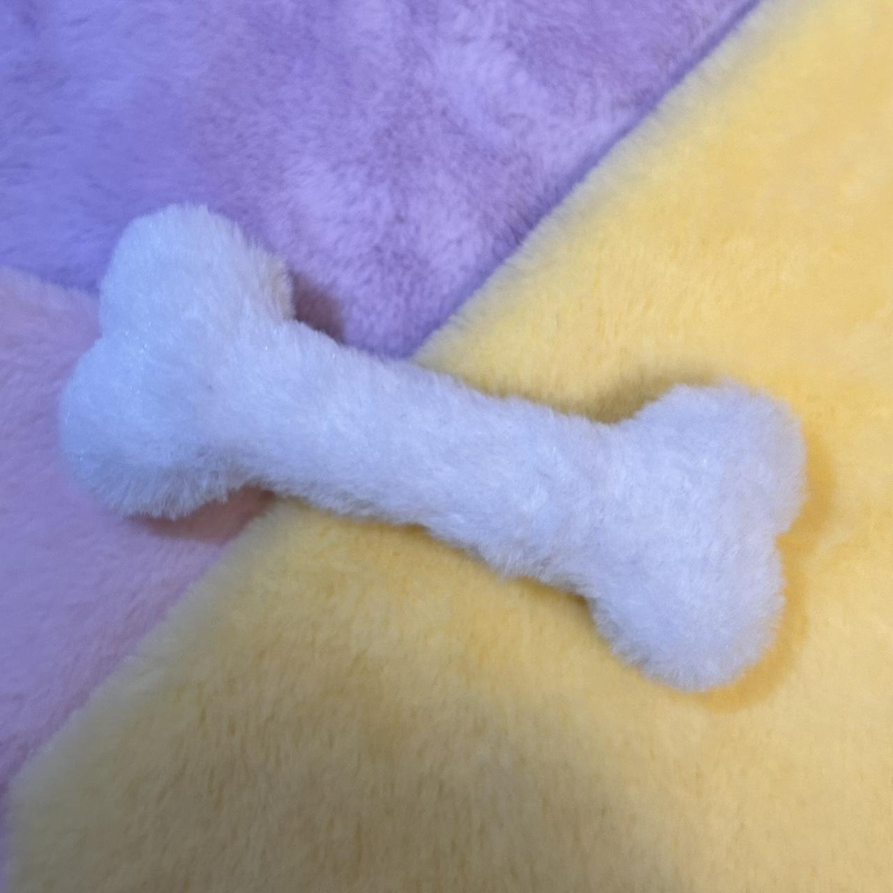 🦴 Handmade white fluffy bone hair clip pin🦴... - Depop