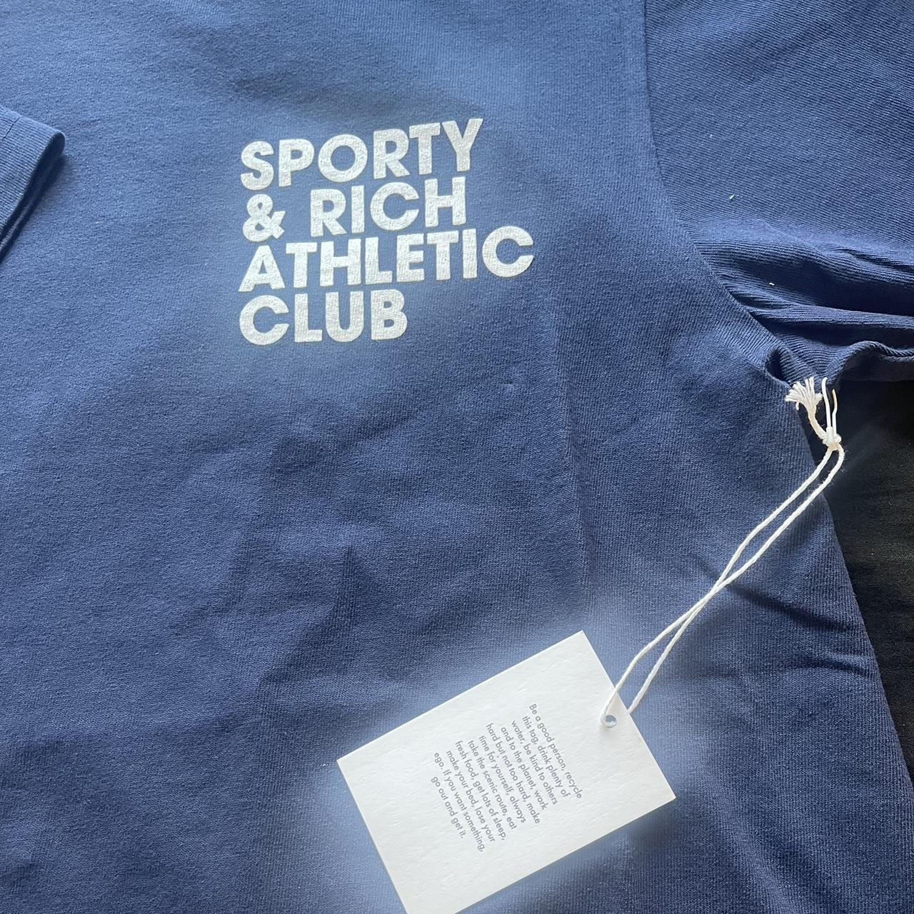 BRAND NEW Sporty & Rich Athletic Club T-Shirt Great... - Depop