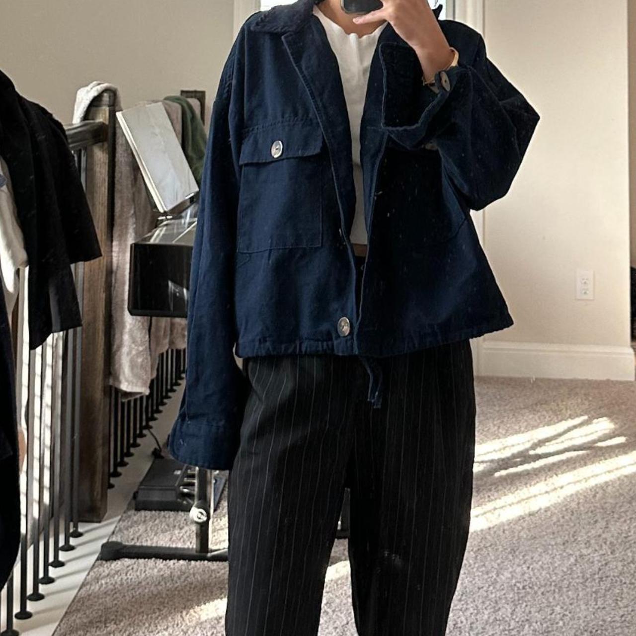 Zara Work Jacket Size S but fits loose Never worn -... - Depop