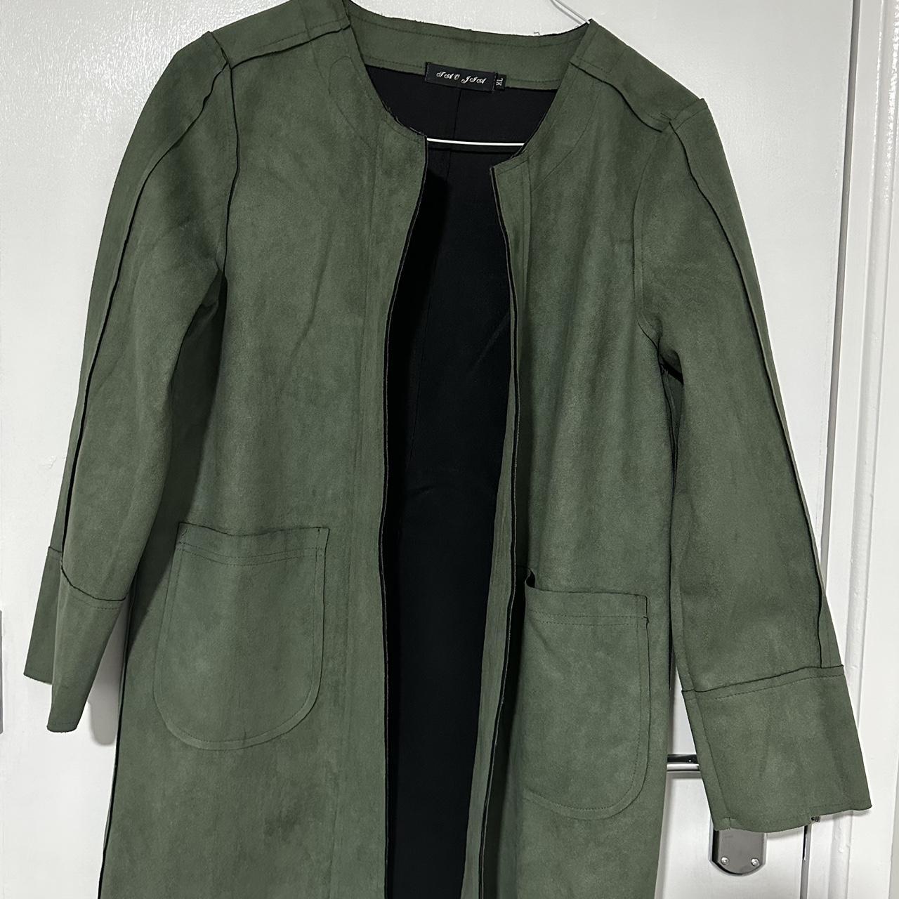 Trench coat Only worn twice UK size- 10-12 - Depop