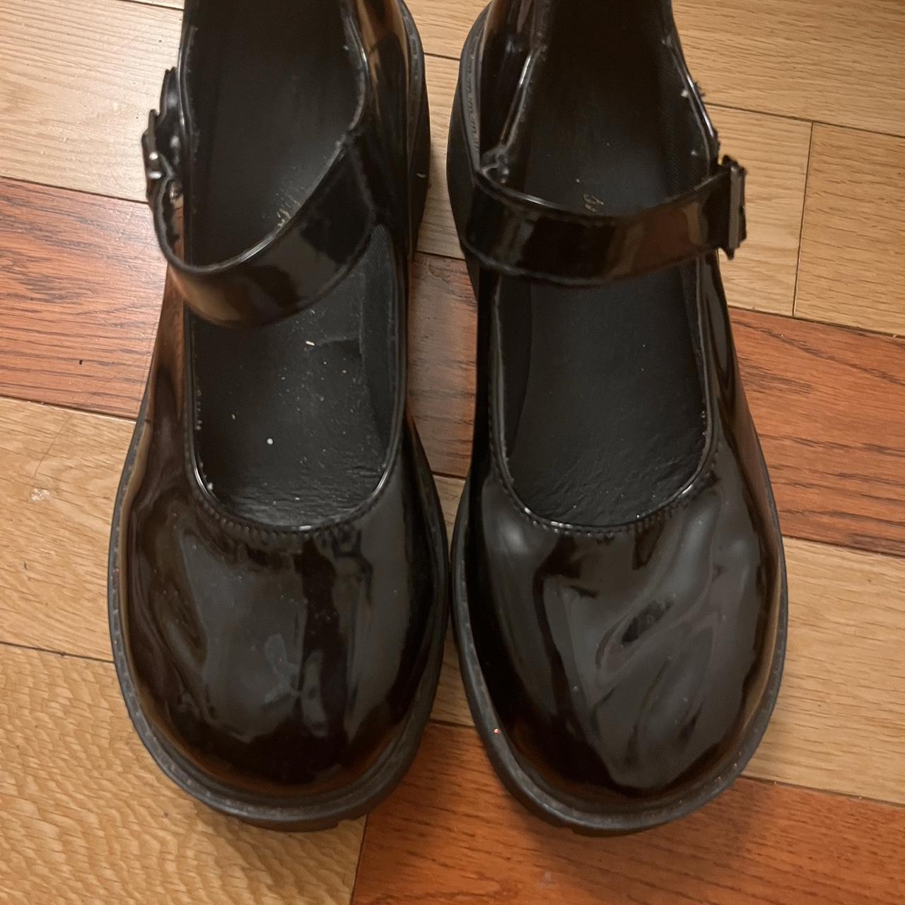 Mary Jane platforms Worn once 3 inch platform - Depop