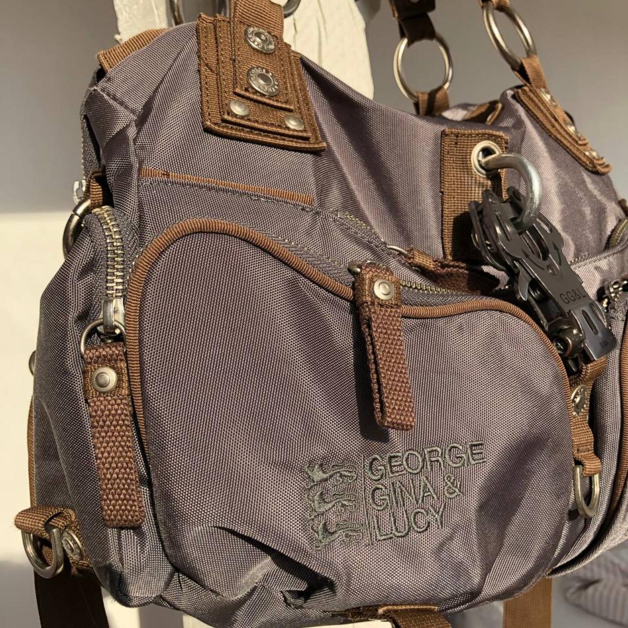 Spacious vintage fashionable GGL bag🎀🖤 condition:... - Depop