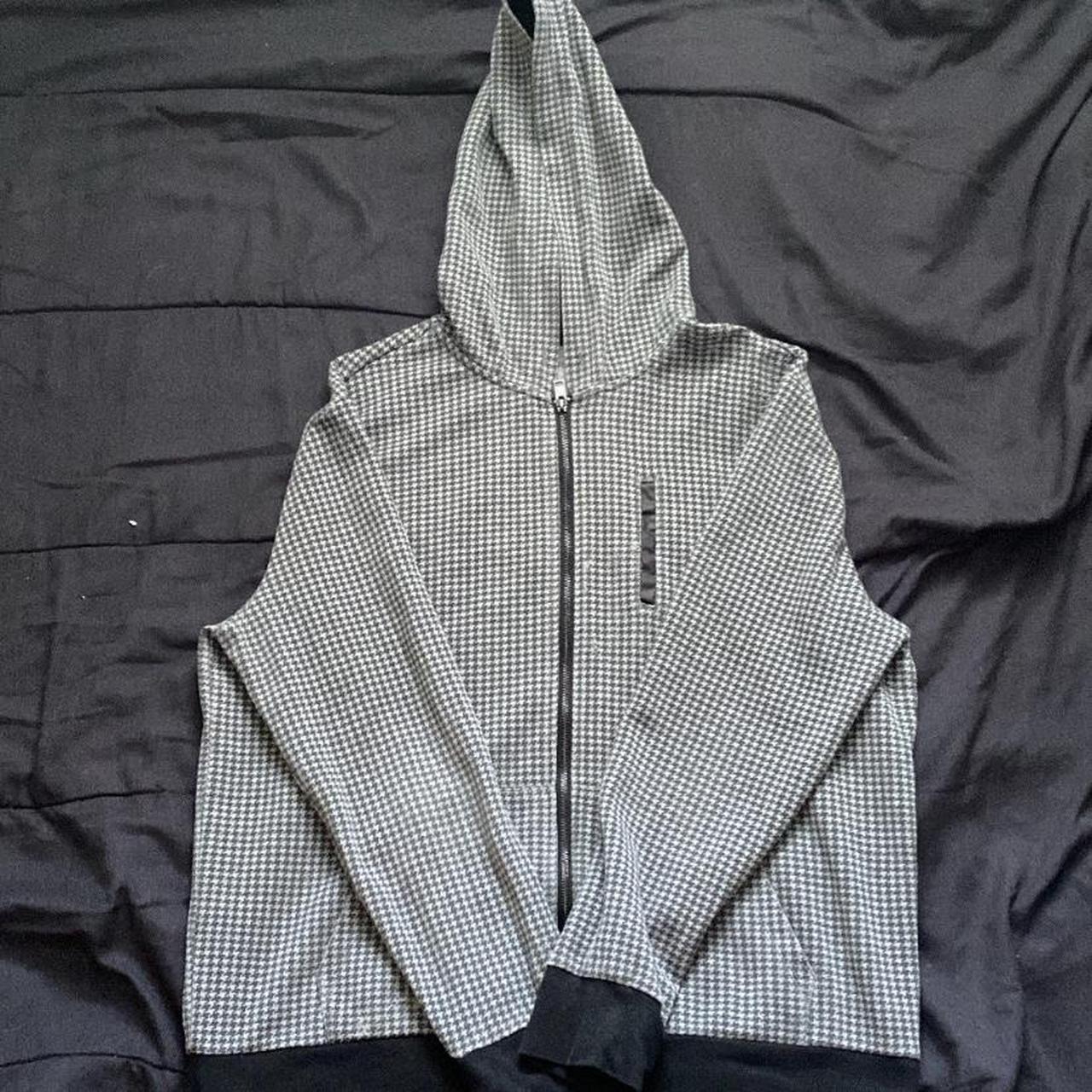 GRAY Y2K JACKET XL #JessePinkman #2000s #Y2K - Depop