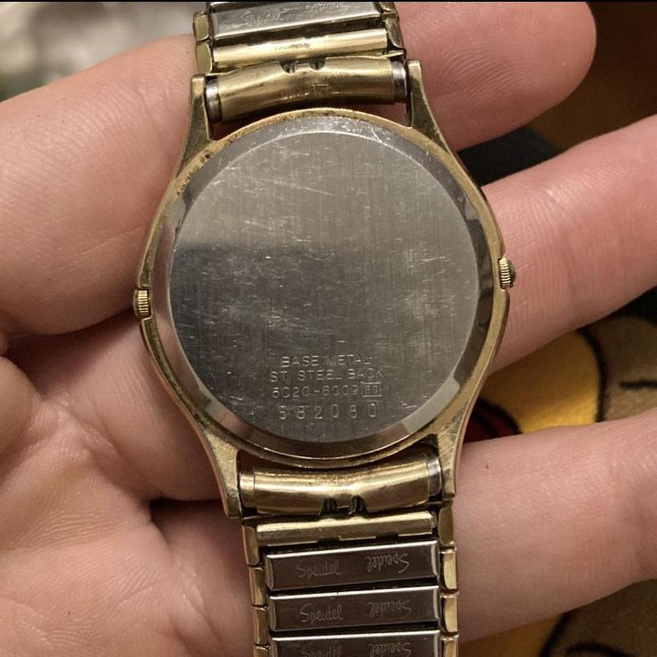 Vintage Seiko Quartz Watch Alarm 5C20-6009 Men's... - Depop