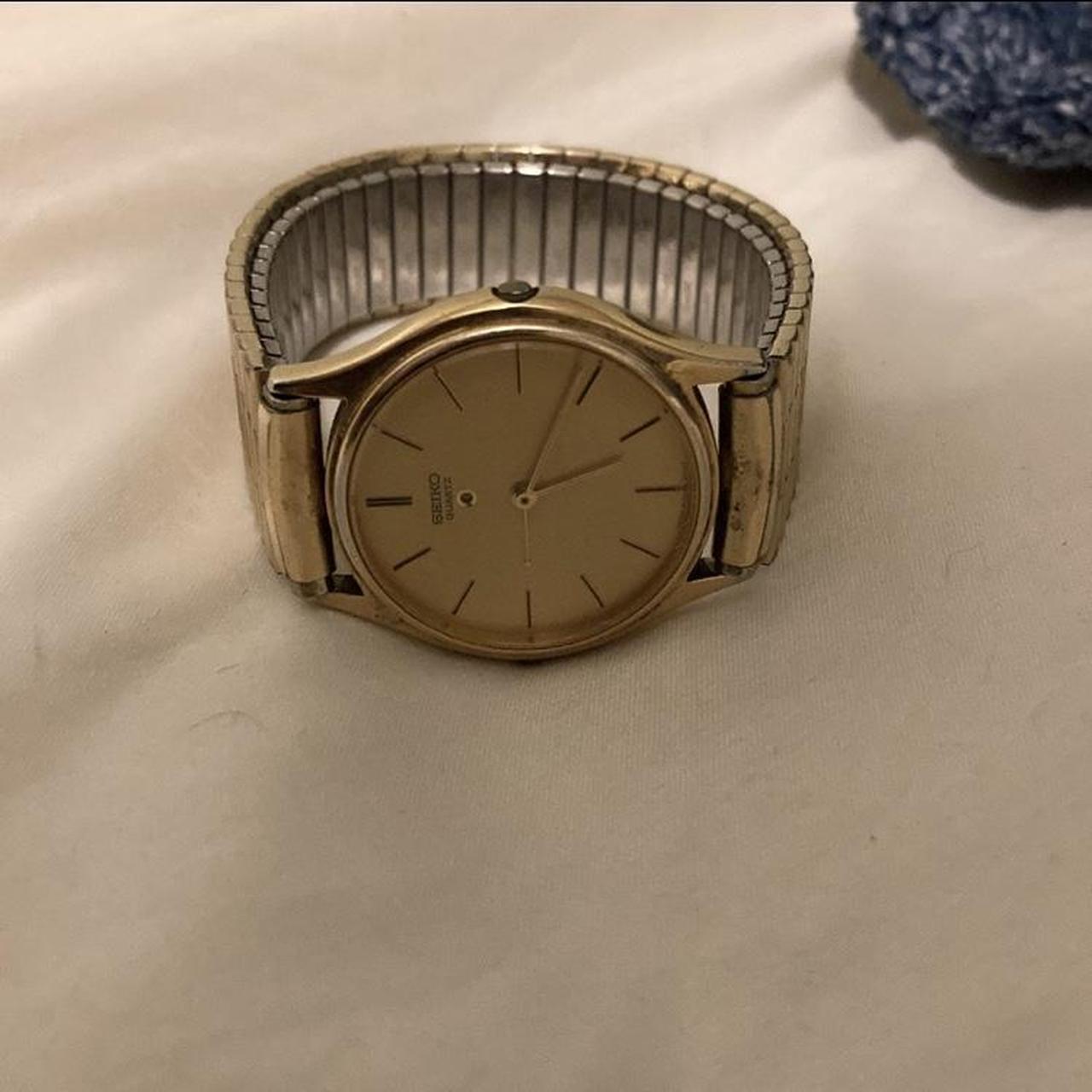 Vintage Seiko Quartz Watch Alarm 5C20-6009 Men's... - Depop