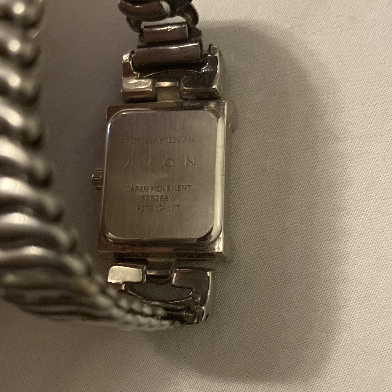 Woman’s quartz working movement vintage AVON diamond... - Depop