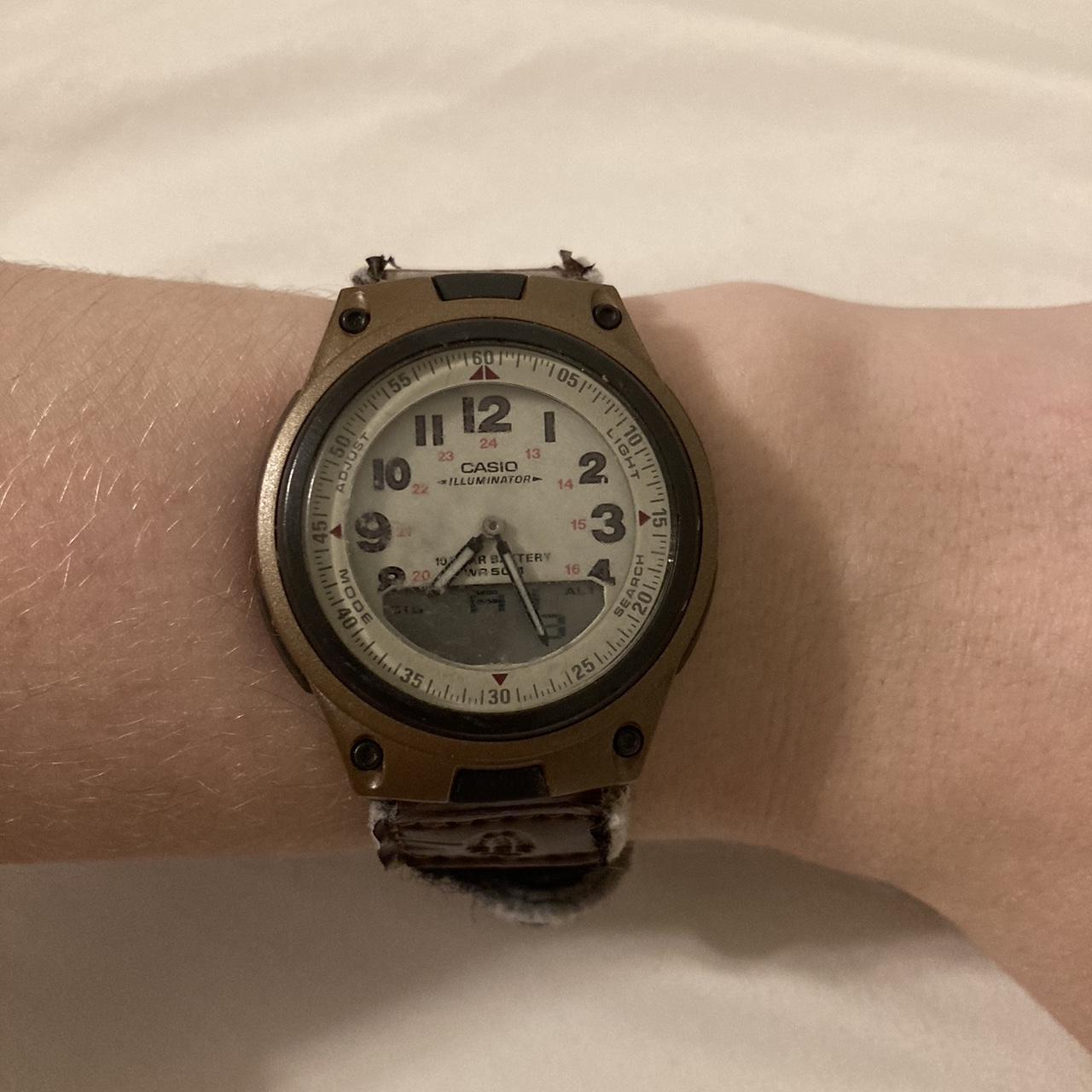 Men’s Casio digital quartz movement wrist watch! - Depop