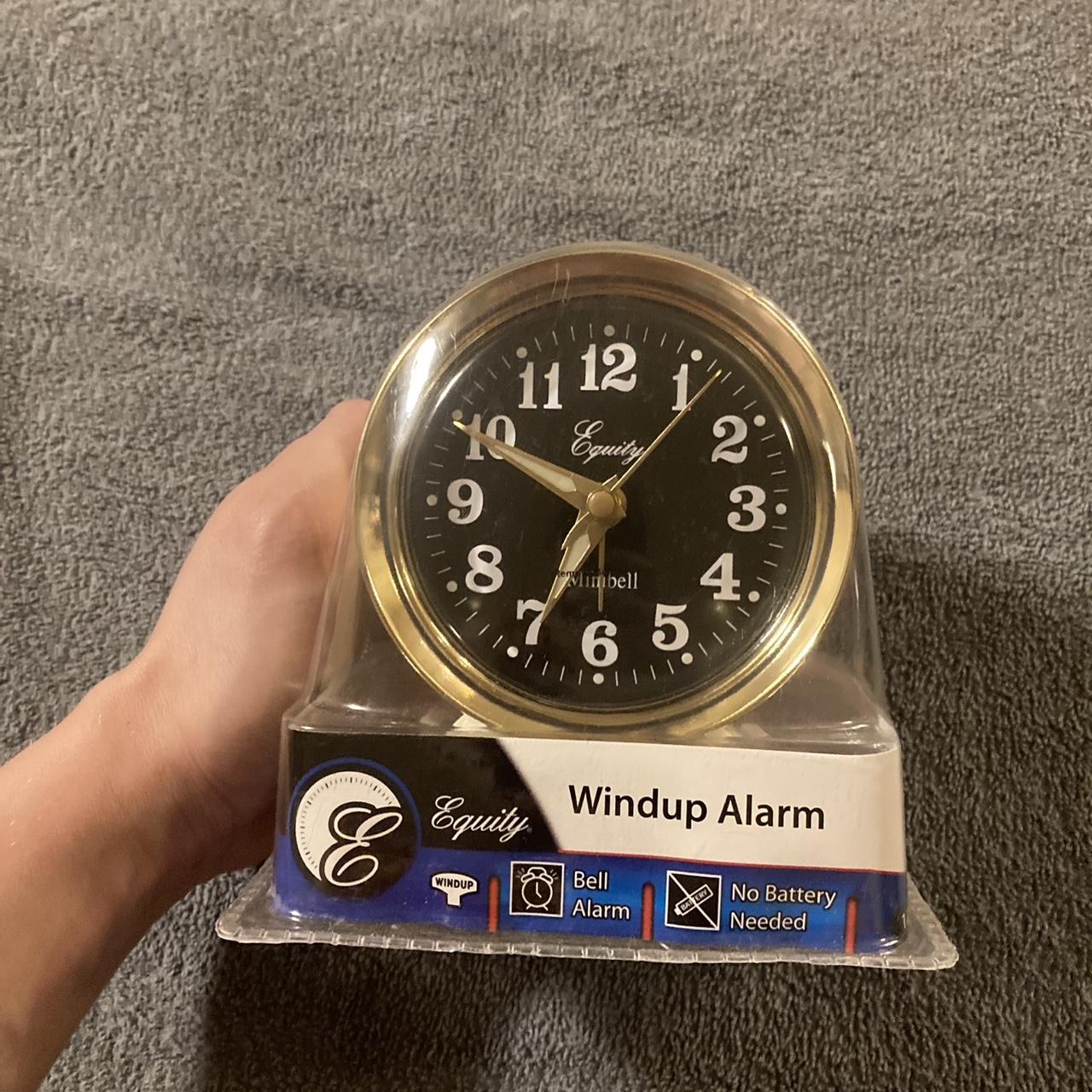 Equity 12020 Mini Bell wind up mechanical Alarm... | Depop