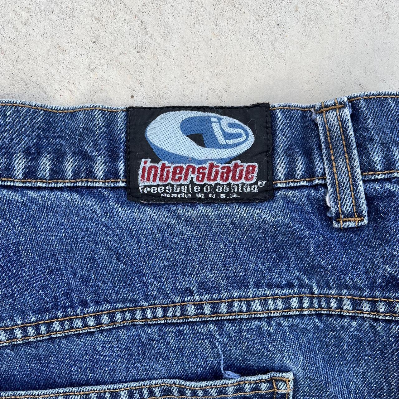 Interstate Baggy Jean Short “Jorts” Size 44 #baggy... - Depop