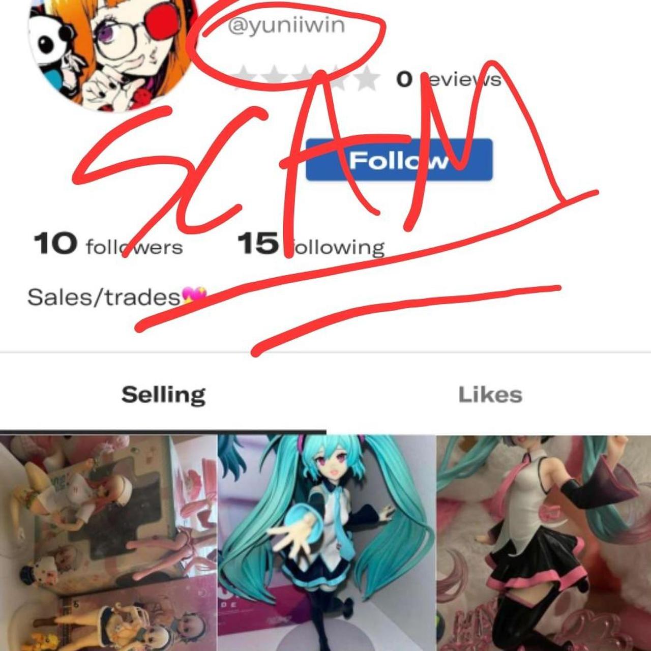 FYI / WARNING TO ALL FIGURE TRADERS/BUYERS. AVOID... - Depop