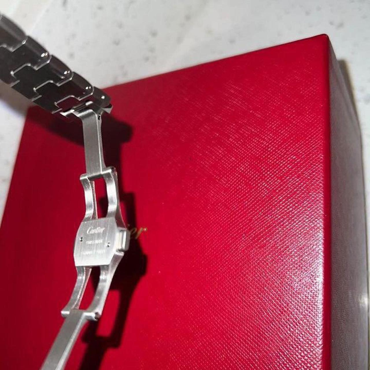 Cartier santos watch Original Receipt In box - Depop