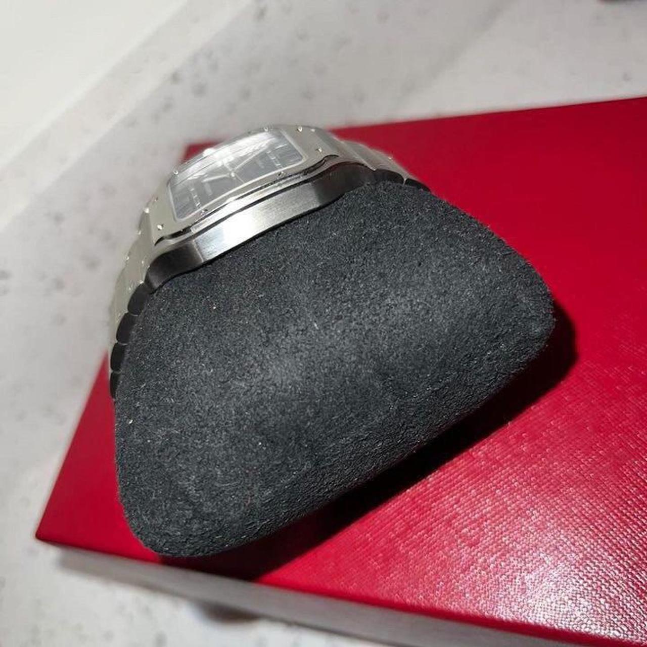 Cartier santos watch Original Receipt In box - Depop