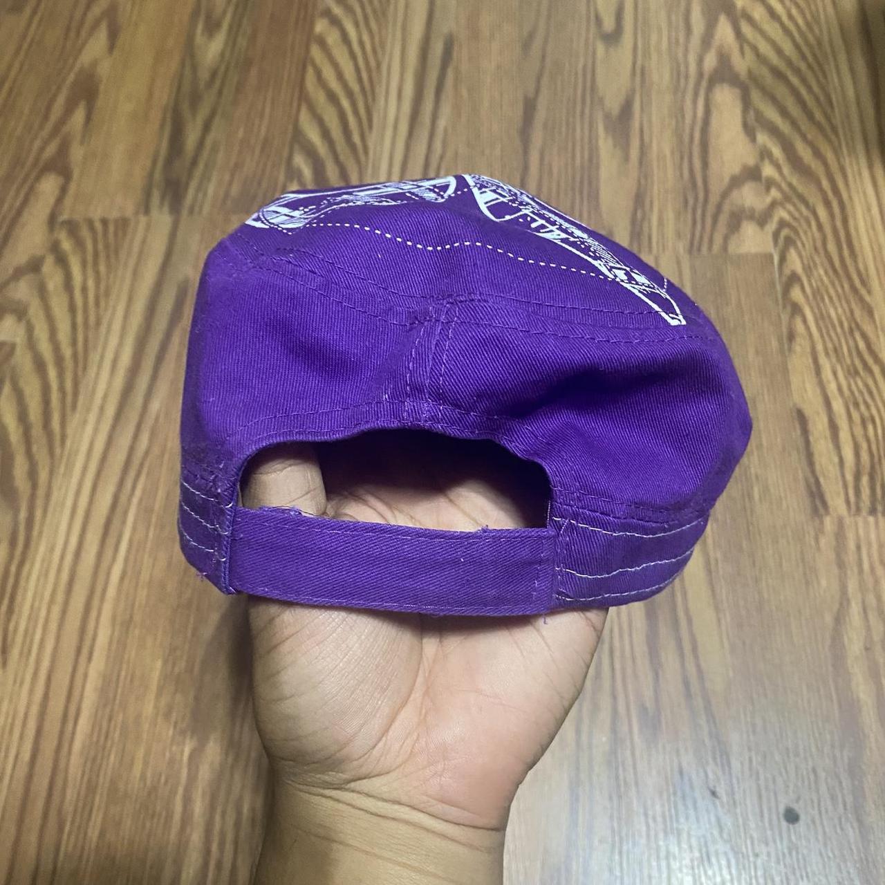 Y2K 2000s grunge Purple and white emo rhinestones... | Depop